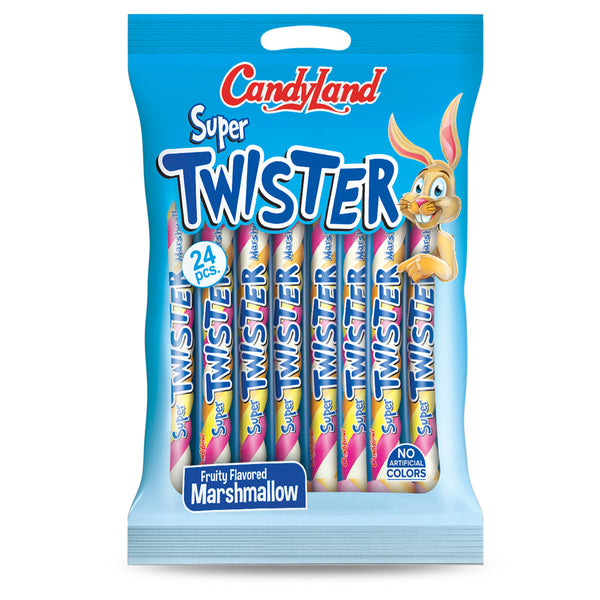 Candyland Super Twister Marshmallow Pack (16g X 24) – Amaya LLC